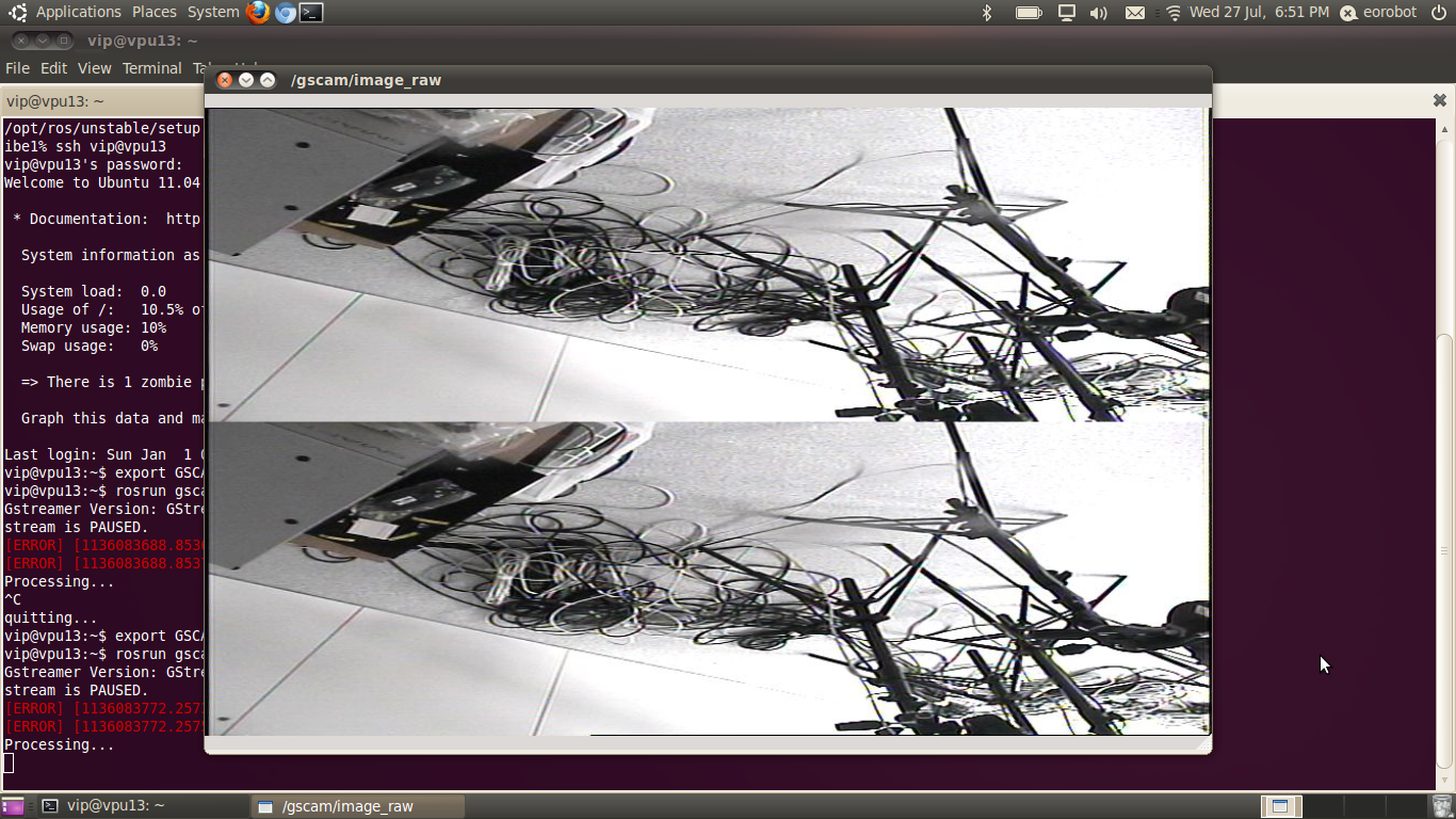 ros - Duplicate images using GSCAM - Robotics Stack Exchange